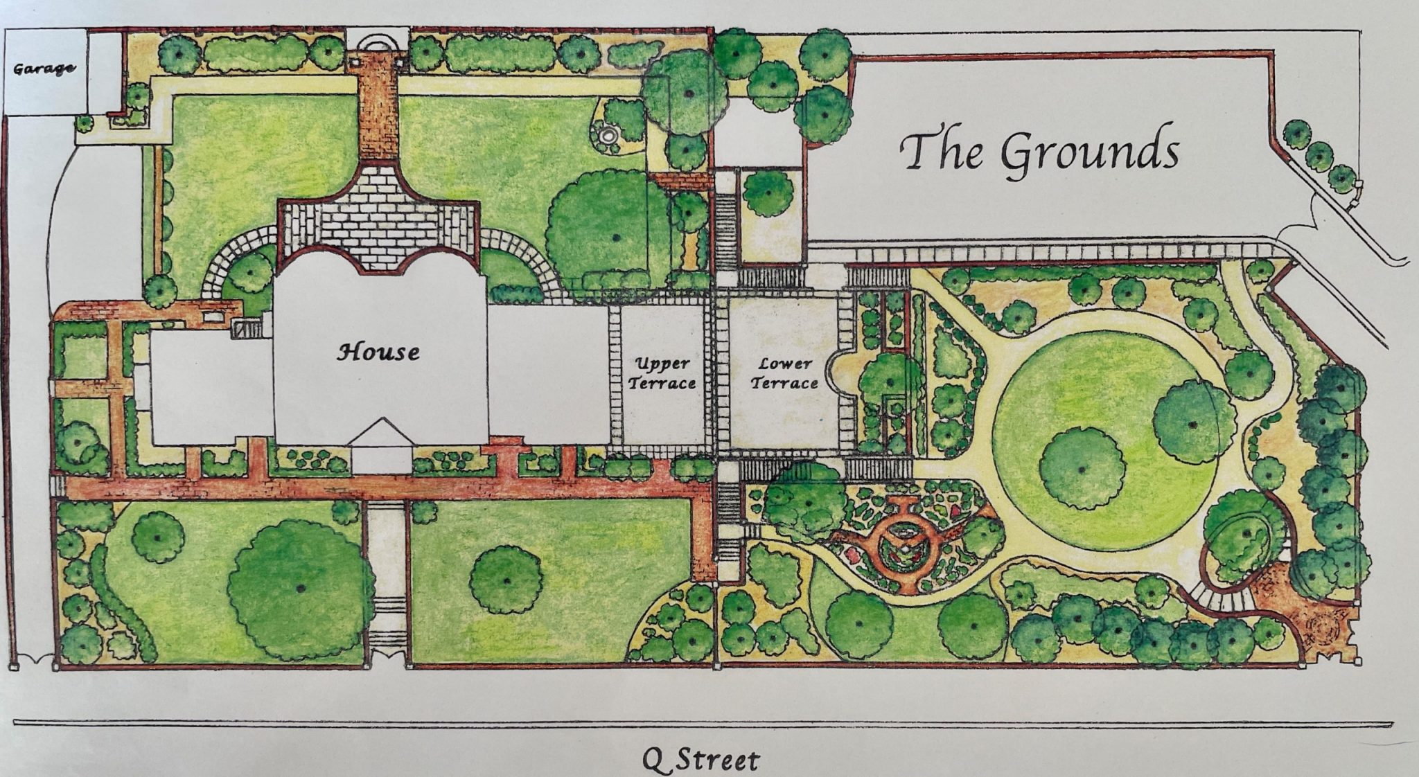 Grounds at Dumbarton – Dumbarton House